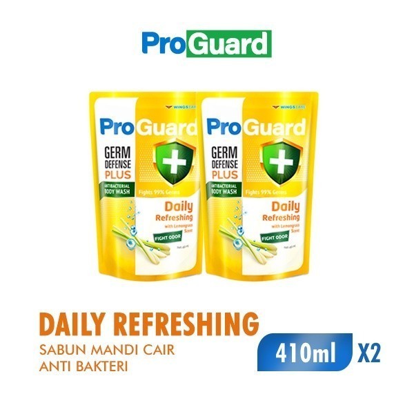 Jual Proguard Sabun Mandi Cair Anti Bakteri Daily Refreshing Pouch 410 ...