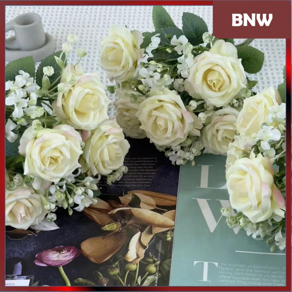 Jual BNW - Bouquet bunga BKT 767 ZAMZAM Mawar Artifisial Dekorasi ...