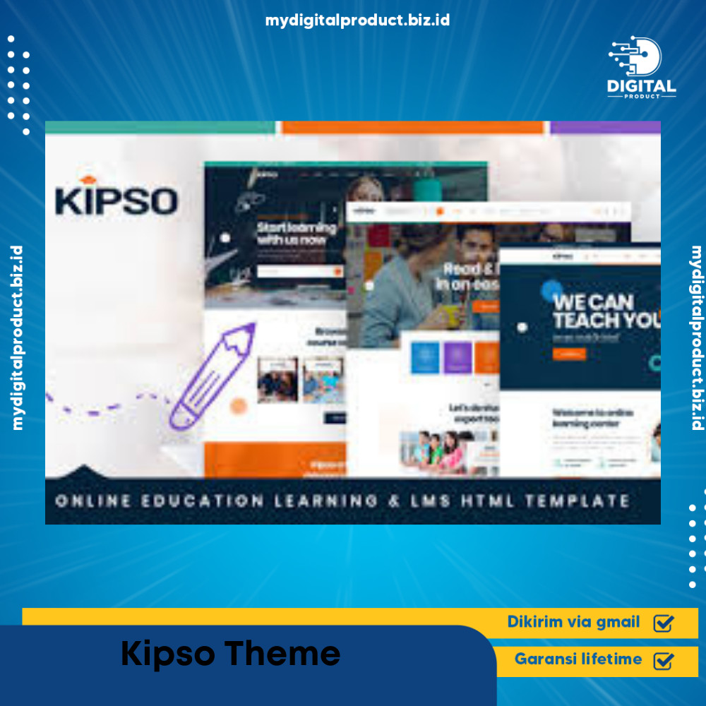 Jual Kipso – Education LMS WordPress Theme | Shopee Indonesia