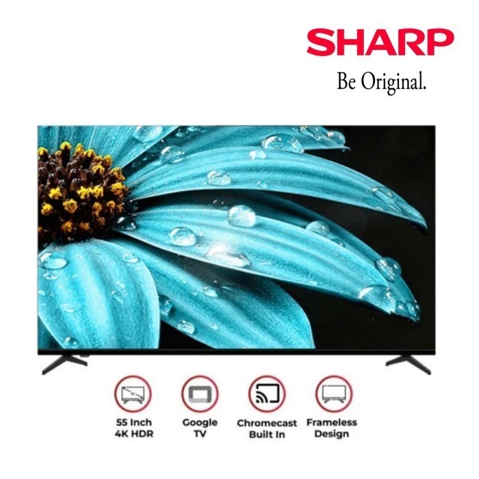 Jual SHARP 4T-C65FJ1X / 65FJ1X / 65FJ1 / C55Fj1 4k Google Tv 65 inch ...