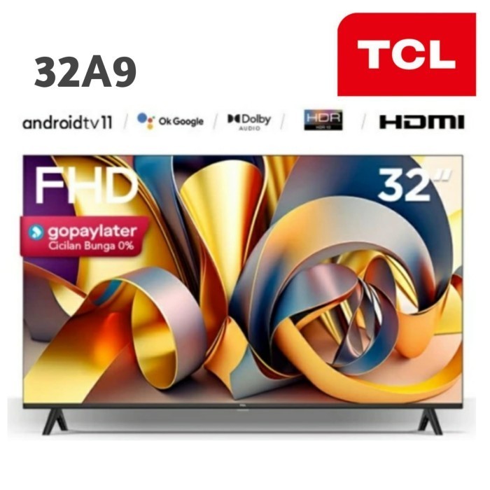 Jual TCL 32A9 LED TV ANDROID 11 FHD 32 INCH DOLBY AUDIO BEZEL LESS 32 ...