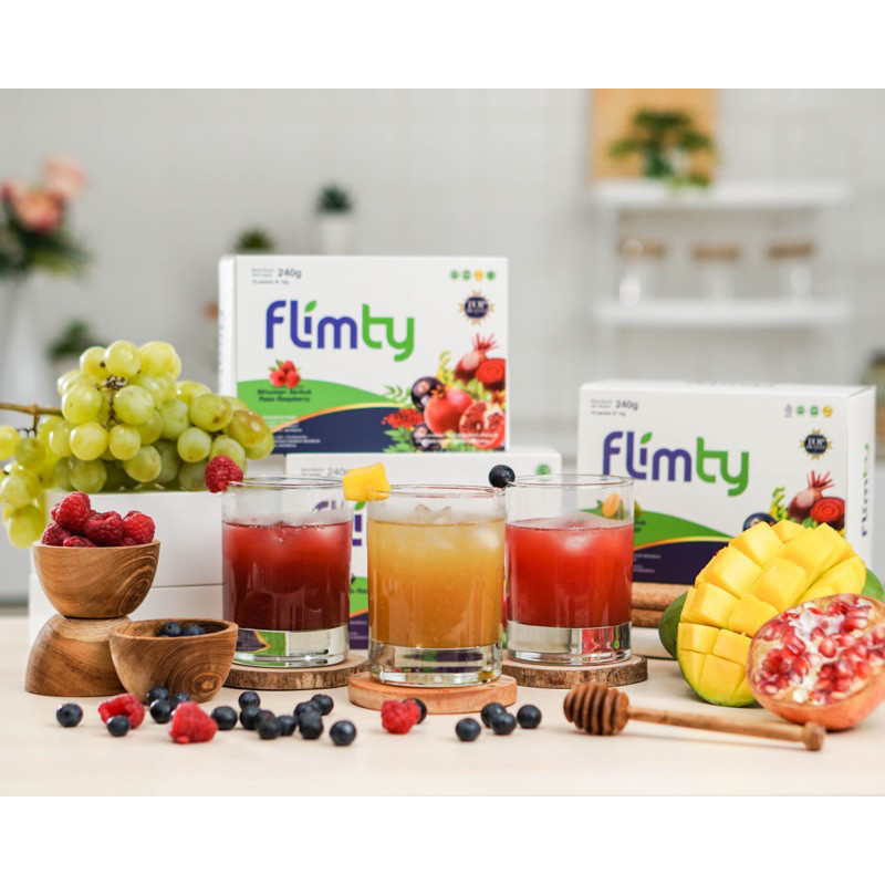 Jual Flimty fiber raspberry 1 box (16 sachet) | Shopee Indonesia
