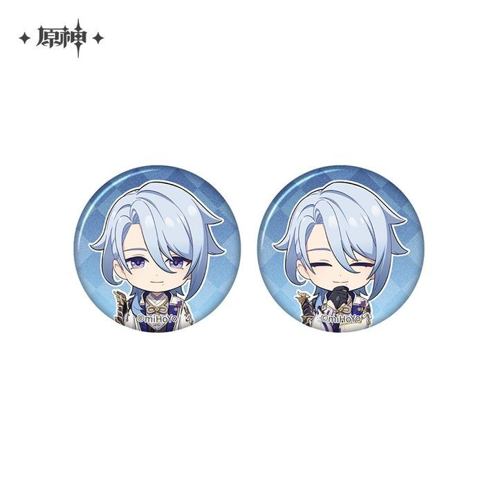 Jual Kamisato Ayato Chibi Photo Reminiscing Theme Badge Set 38mm ...