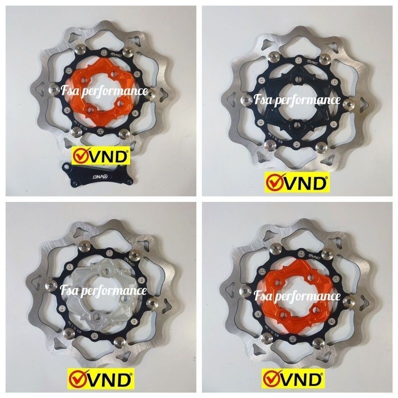 Jual VND Piringan Depan Discbrake AK 55 260mm Beat/ Scoopy/ Vario 125 ...