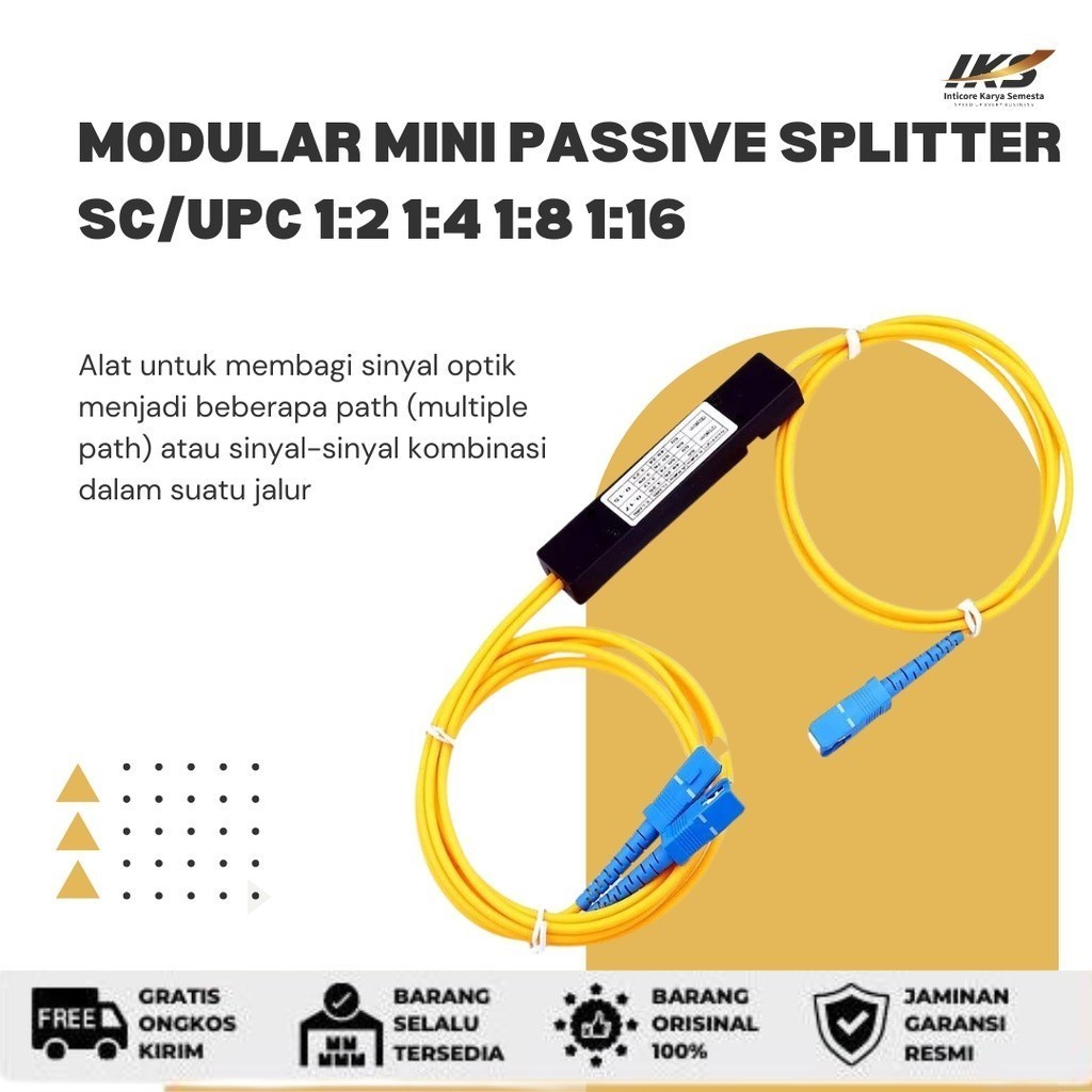 Jual Modular Mini Passive Splitter SC UPC | Shopee Indonesia
