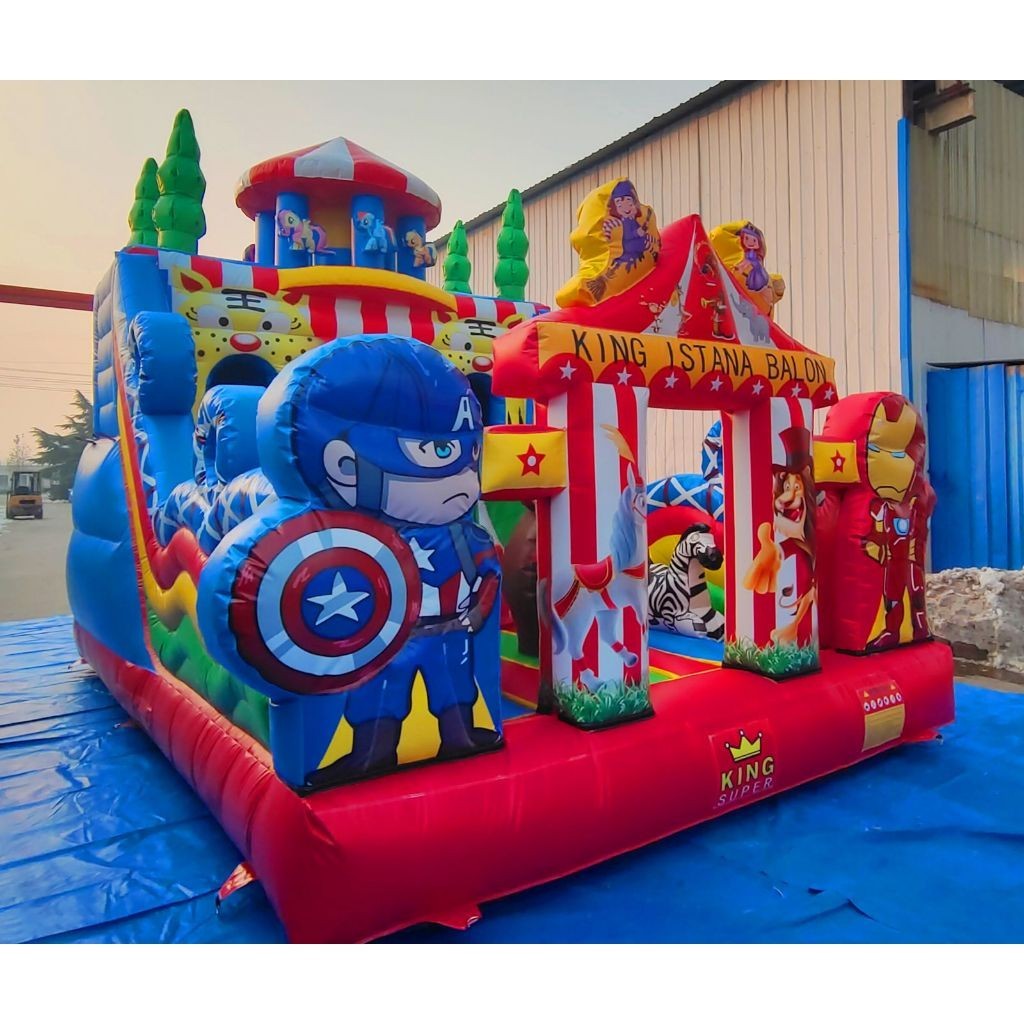 Jual istana balon rumah balon siap pakai | Shopee Indonesia