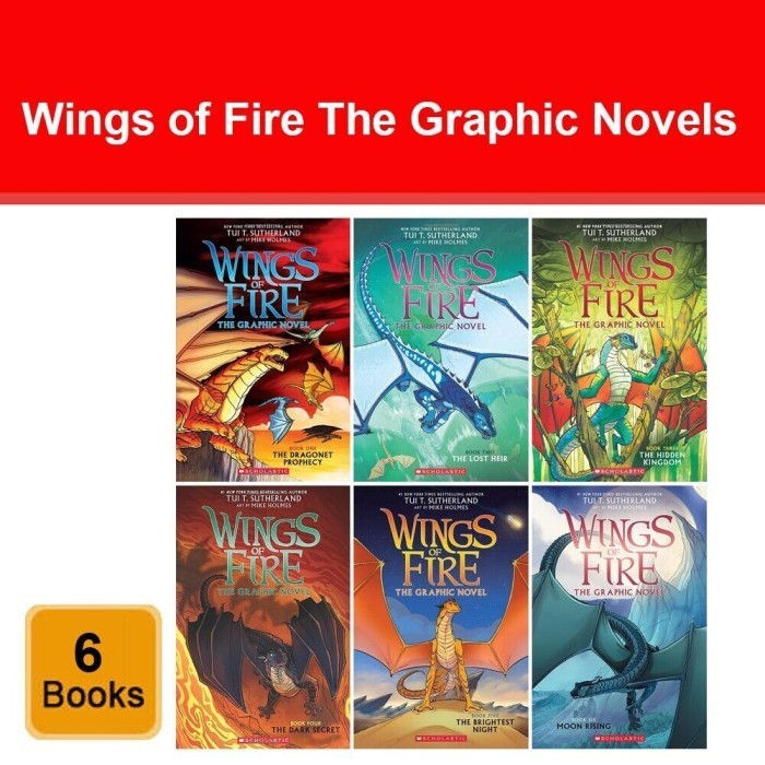 Jual Buku Wings of Fire the Graphic Novel (6 Books) | Shopee Indonesia