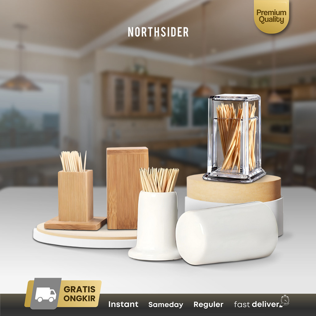 Jual Tempat tusuk gigi Tooth picks Dispenser Restoran | Shopee Indonesia