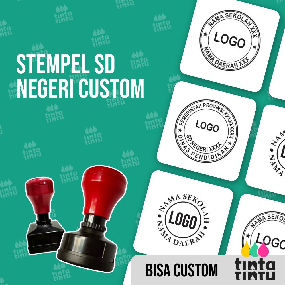 Jual Stempel SD Negeri Custom | Shopee Indonesia