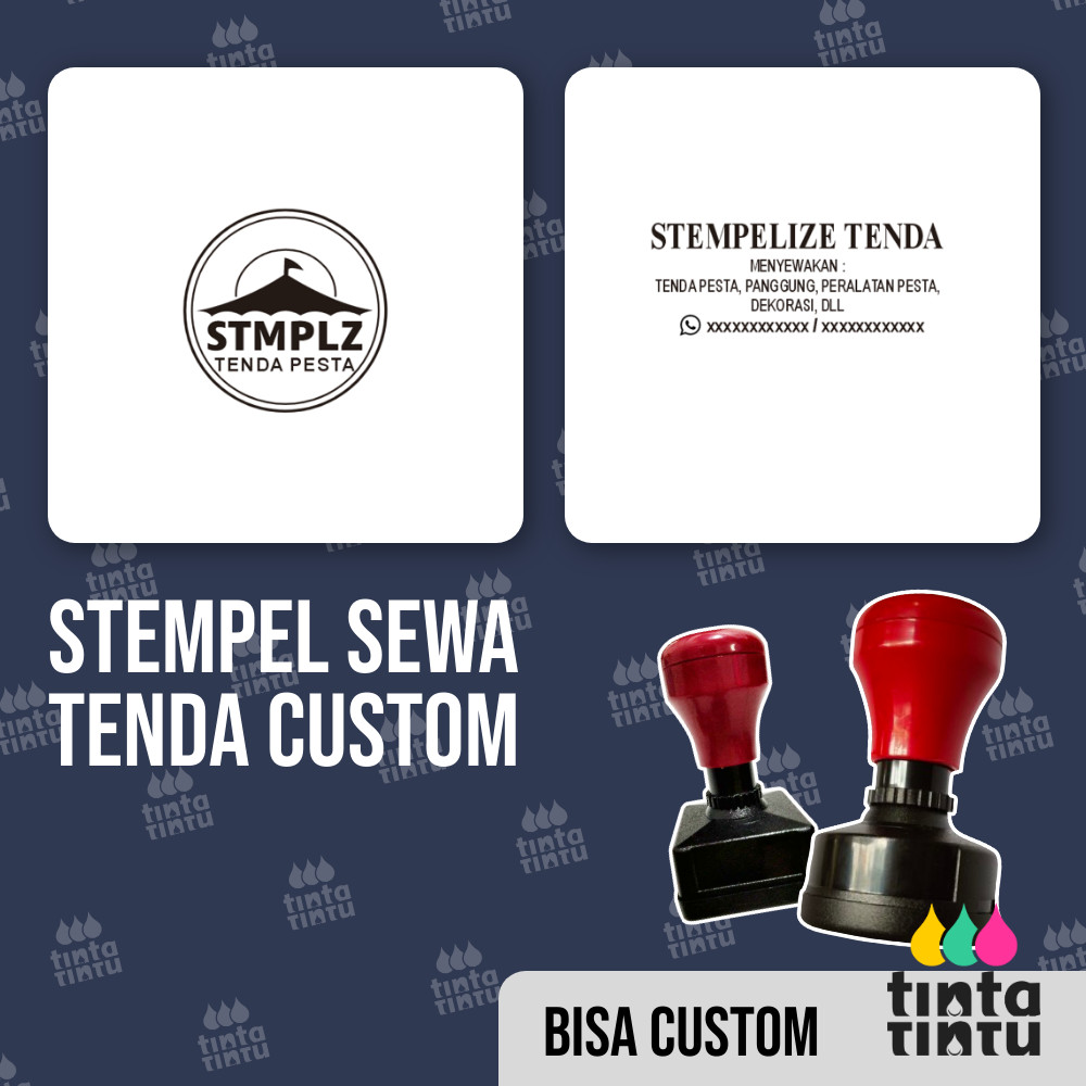 Jual Stempel Sewa Tenda Custom | Shopee Indonesia