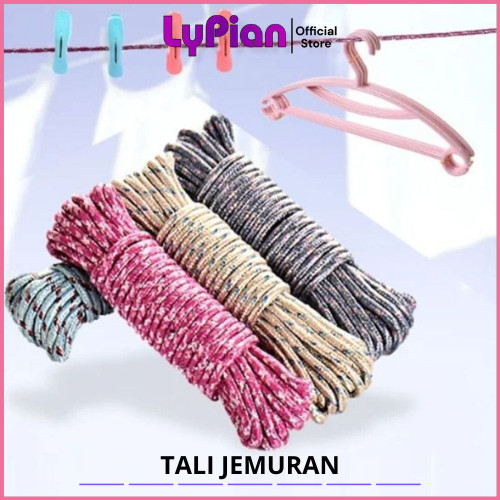Jual Tali Jemuran Nilon panjang 10M tali jemuran kuat tebal tali ikat ...