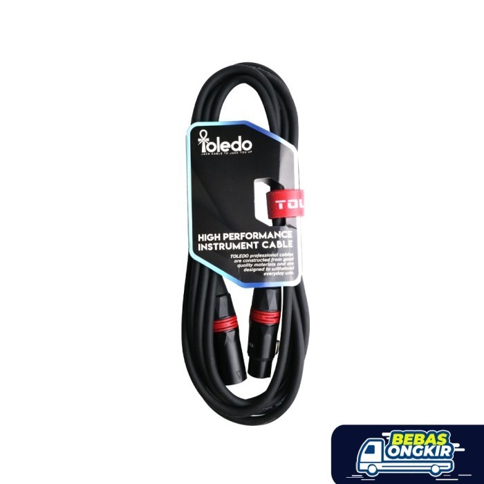 Jual Kabel Toledo KM2-300 - Toledo Cable KM2-300 - Kabel MIkrofon 3 ...
