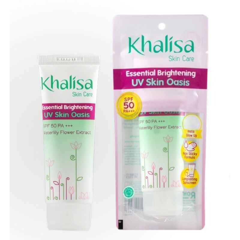 Jual Khalisa UV Skin Oasis 40gr | Shopee Indonesia
