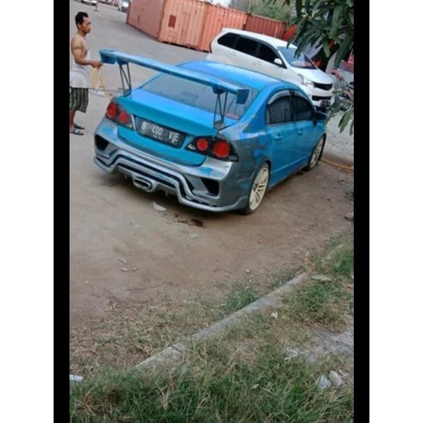 Jual bodykit civic fd n yograde-a kuat-tebal-lentur bodikit body kit | Shopee Indonesia
