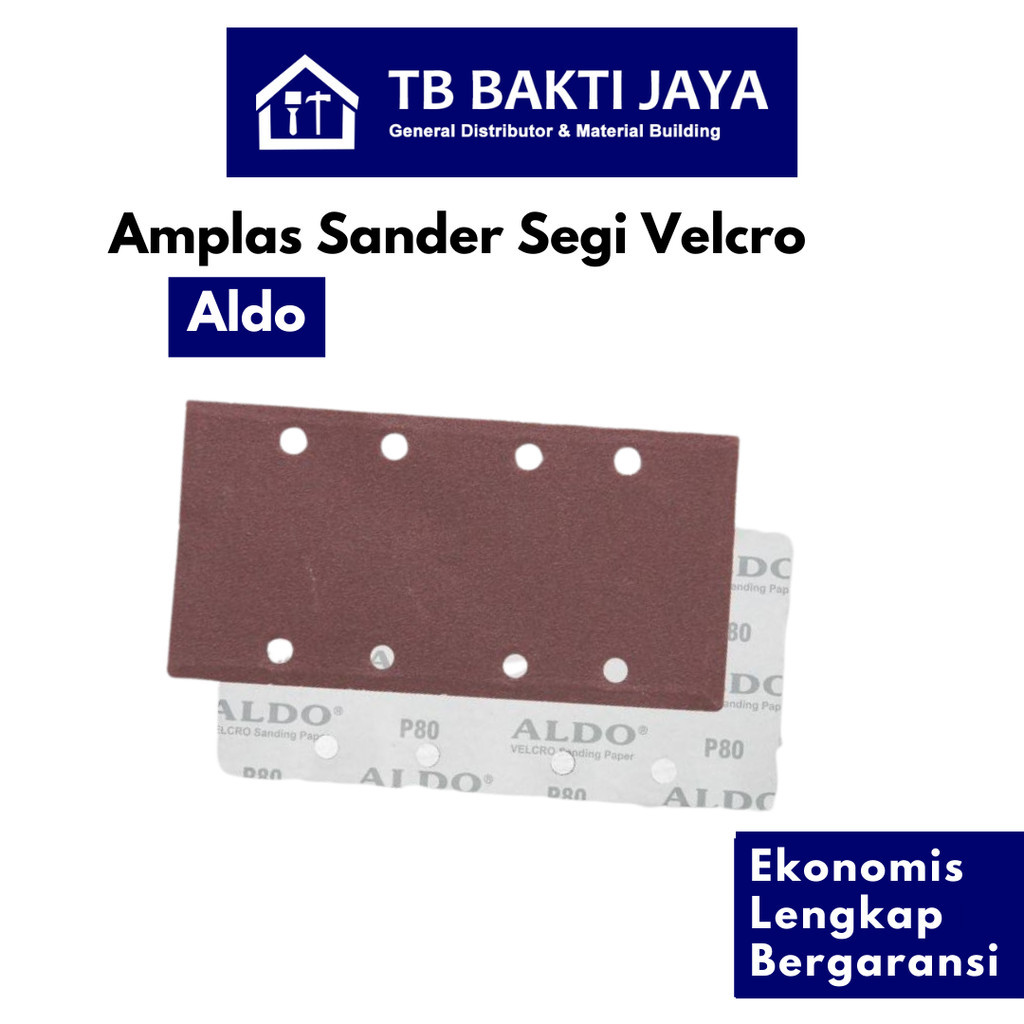 Jual Aldo Amplas Sander Segi Velcro / Kertas Amplas Persegi Panjang ...