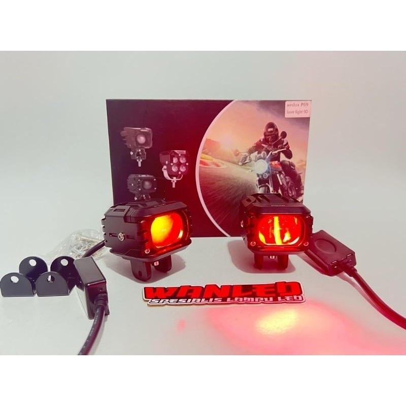 Jual AESLUX P69 | LAMPU SOROT LASER GUN ORIGINAL AESLUX P 69 DEMON EYES ...