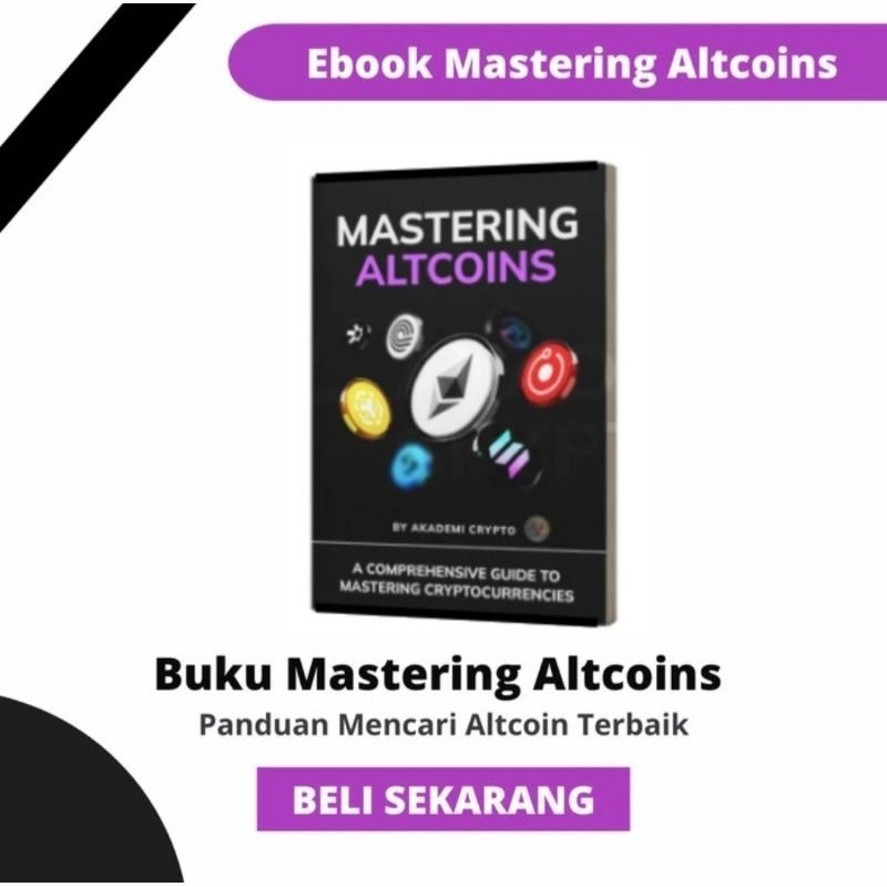 Jual Buku Mastering Altcoins - Akademi Crypto Original (LINK) | Shopee Indonesia