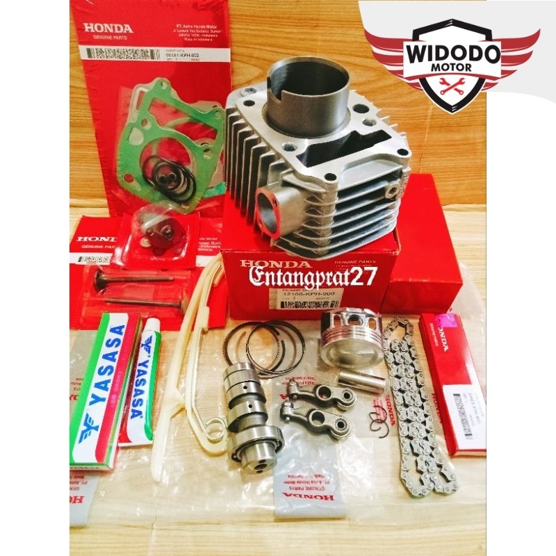 Jual Paket Blok Seher isi lengkap 9 item Honda Supra x 125, Karisma Seri KPH Asli | Shopee Indonesia