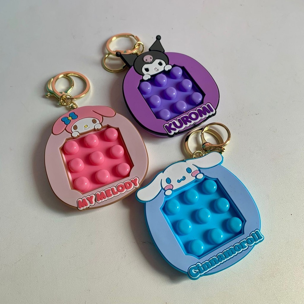Jual INFINITE BUBBLE WARP POP KEYCHAIN WITH MINI MAZE mainan pencetan ...