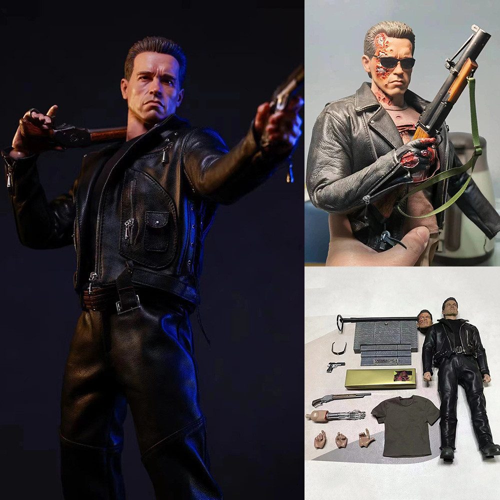 Jual In Stock Instant Toys 1/4 Male Soldier Terminator T800 Arnold ...