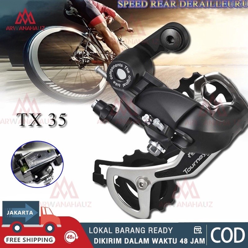 Jual RD Altus 6/7/8 Speed Rear Derailleur M370 Sepeda Lipat MTB ...