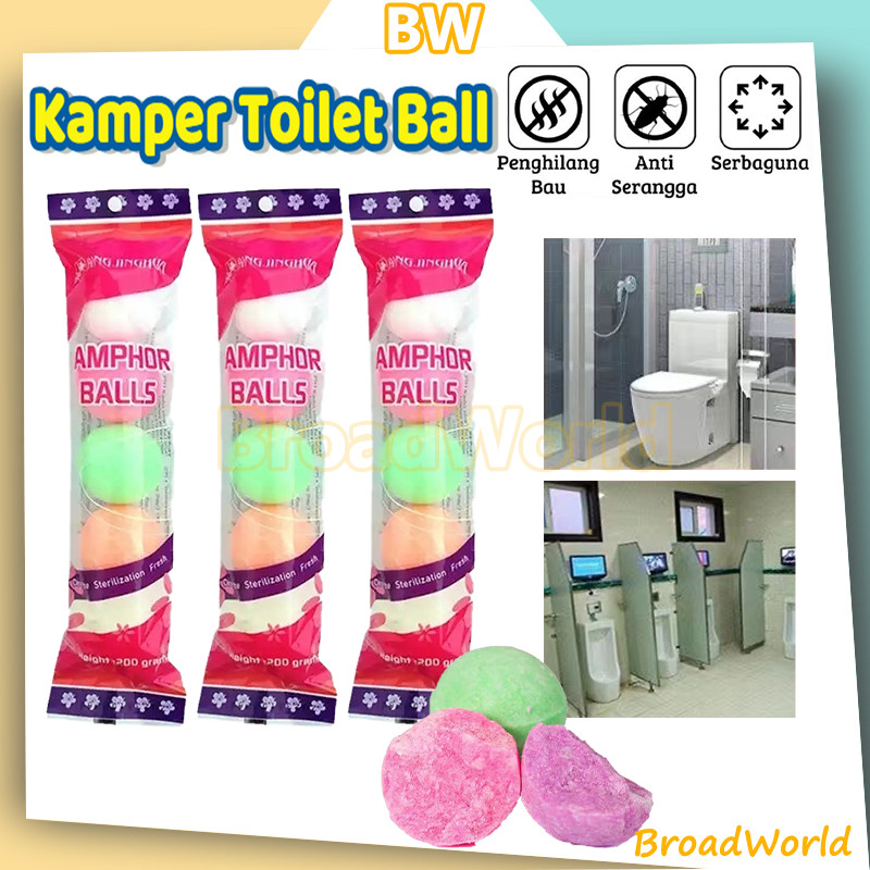 Jual kamper toilet colour ball 5 pcs /Kamper Toilet Ball Isi 5 Kapur ...