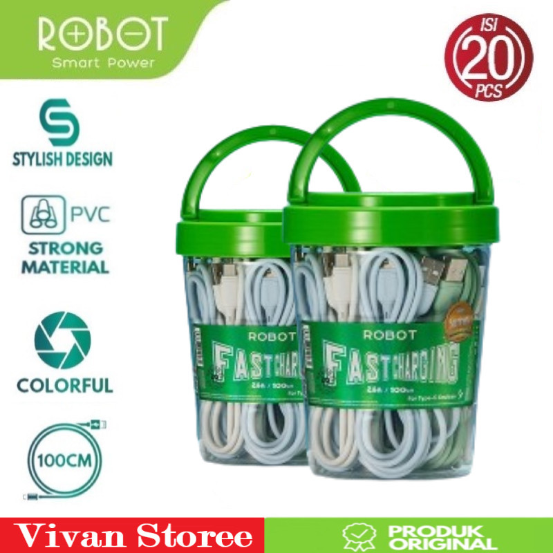 Jual [ 1 TOPLES ISI 20 PCS ]- Robot Kabel Data ( 1toples 20pcs ) RBM100 ll / RBC100 ll Data ...