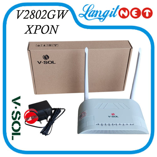 Jual VSOL V2802GW XPON ONU 1GE+1FE ONU WiFi4 | Shopee Indonesia