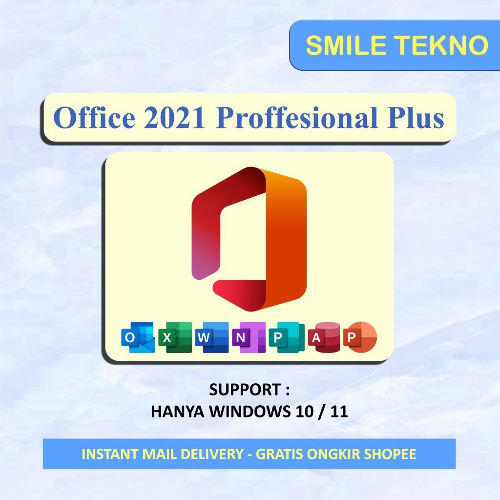 Jual Office 2021 Proplus : Untuk Windows 10 / 11 | Shopee Indonesia