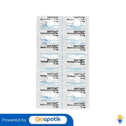 Jual Vastigo 6 Mg Strip 10 Tablet | Shopee Indonesia