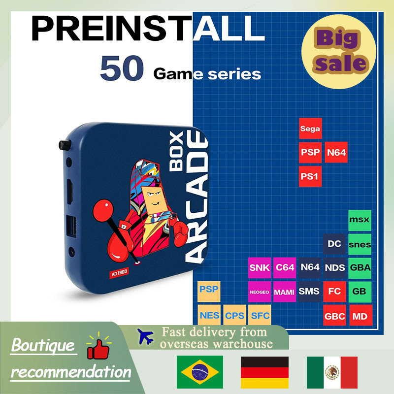 Jual Arcade Box Game Classic Game 256GB Plug and play Console TV Box ...