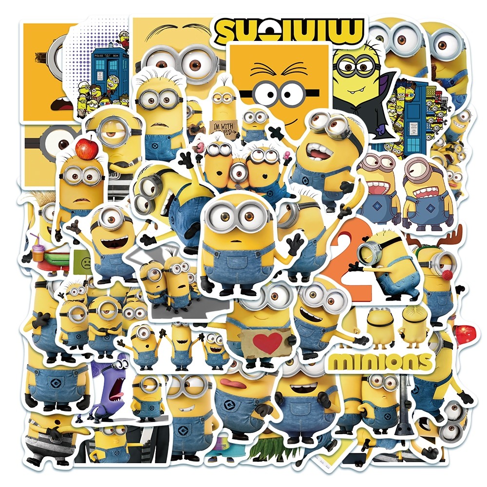Jual Stiker Kartun MINION Pack Sticker Pack minion | Shopee Indonesia