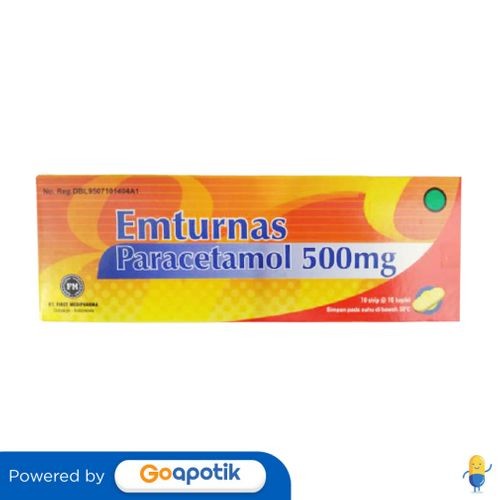 Jual Emturnas 500 Mg Box 100 Kaplet | Shopee Indonesia