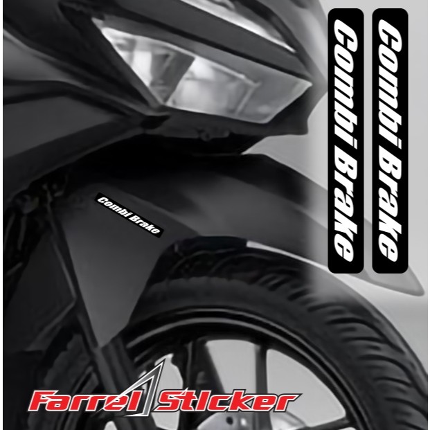 Jual Stiker Combi Brake Spatbor Sticker Combibrake Fender Depan ...