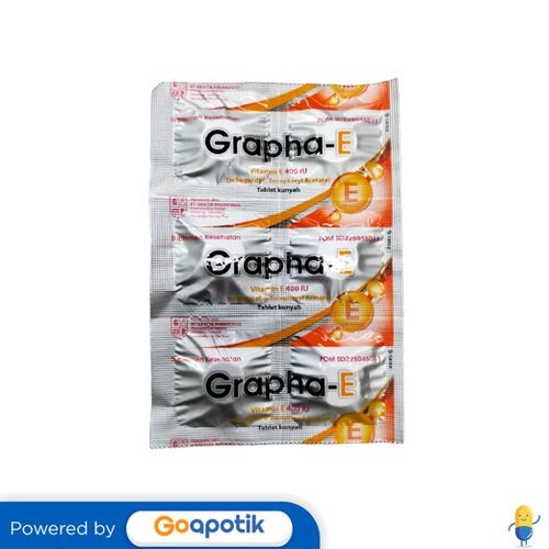 Jual Grapha-E Strip 6 Tablet | Shopee Indonesia