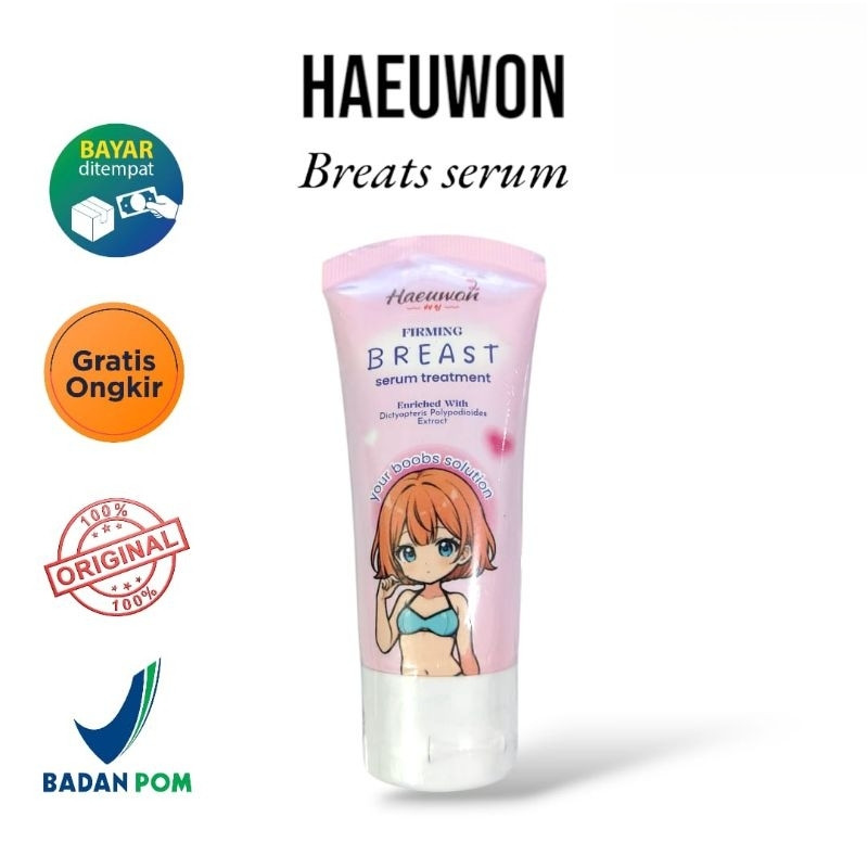 Jual HAEUWON FIRMING BREAST TREATMENT 50gr Mengencangkan Payudara ...