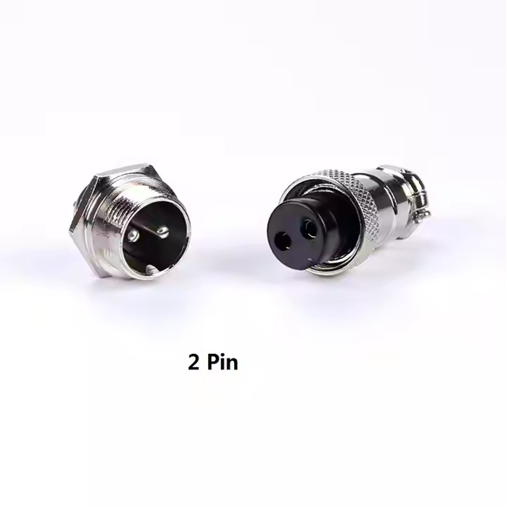 Jual Plug Connector Konektor CB GX16 2 3 4 5 6 7 8 Pin Male Female | Shopee Indonesia