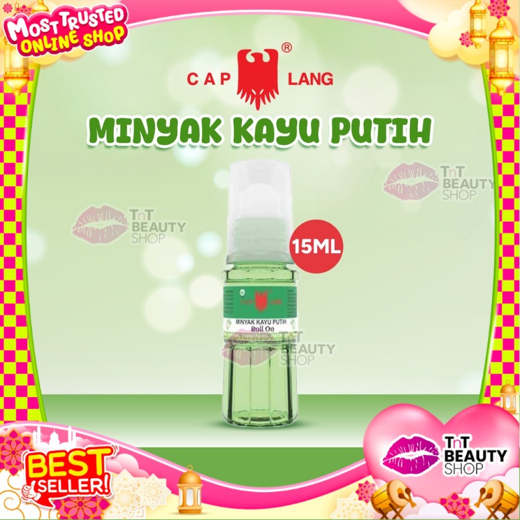 Jual Cap Lang Minyak Kayu Putih Roll On 15 ml | TnT Beauty Shop | Shopee Indonesia