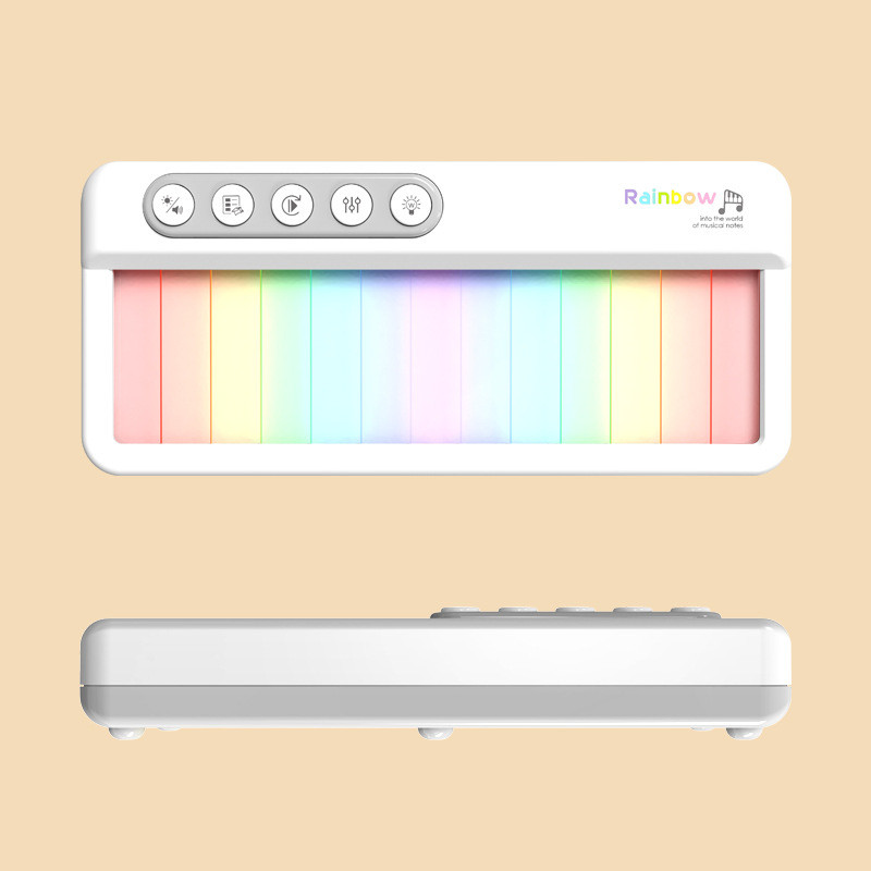 Jual Electric Organ Rainbow - Piano Touch Screen Keys - Pocket Size ...