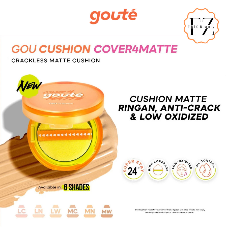 Jual goute Goucushion Cover 4 Matte Cushion - Anti Crack Matte Effect ...