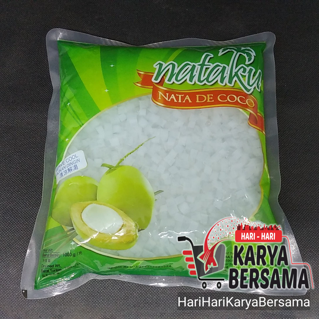 Jual SARI KELAPA NATAKU NATA DE COCO 1000GR | Shopee Indonesia