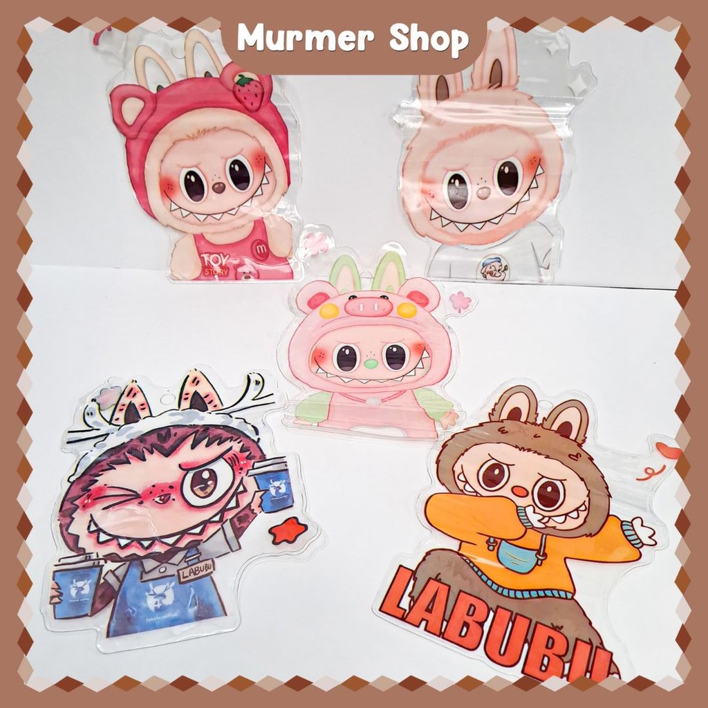 Jual Map Pouch Ziplock Minuman Karakter Labubu Pastel Kemasan Hadiah ...