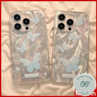 Jual Casing ponsel kupu-kupu biru bertekstur cocok untuk iPhone X=IP XS ...