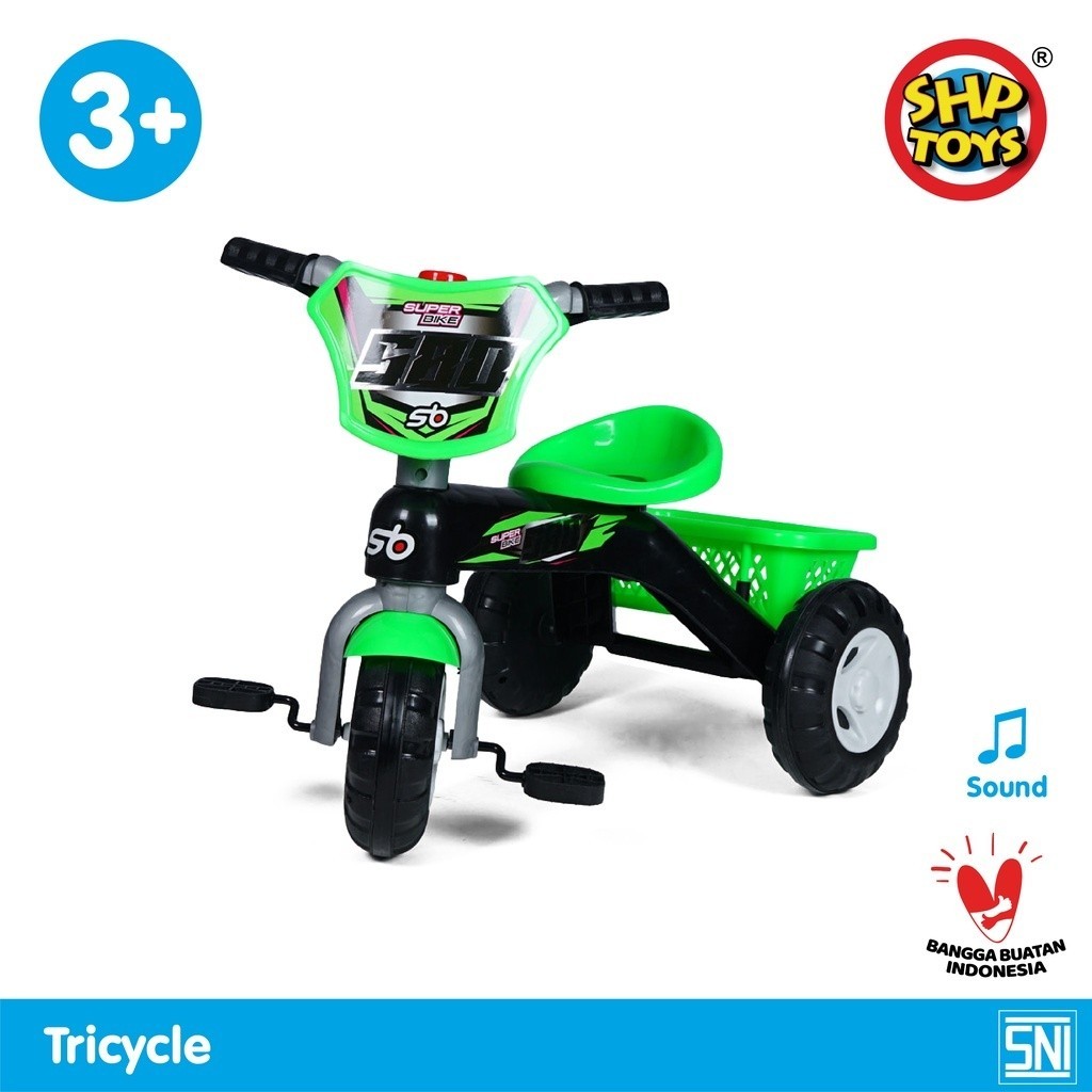 Jual Mainan Sepeda Anak roda tiga gowes - SHP 580 | Shopee Indonesia