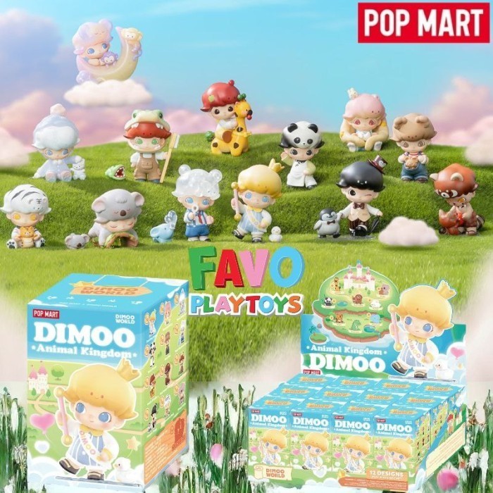 Jual POP MART x DIMOO Animal Kingdom Series Blind Box Figure | Shopee ...