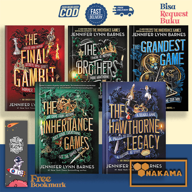 Jual Games Untold | The Inheritance Games | Hawthorne Legacy | Brothers ...