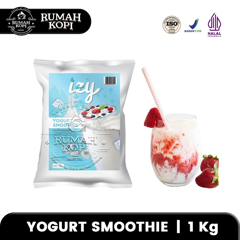 Jual Yogurt Smoothie IZY Powder Drink Bubuk Minuman Yogurt Pouch 1kg ...