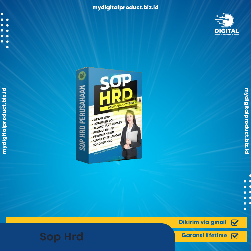 Jual SOP HRD Perusahaan Lengkap Dokumen Sop Detail + Flowchart Proses ...