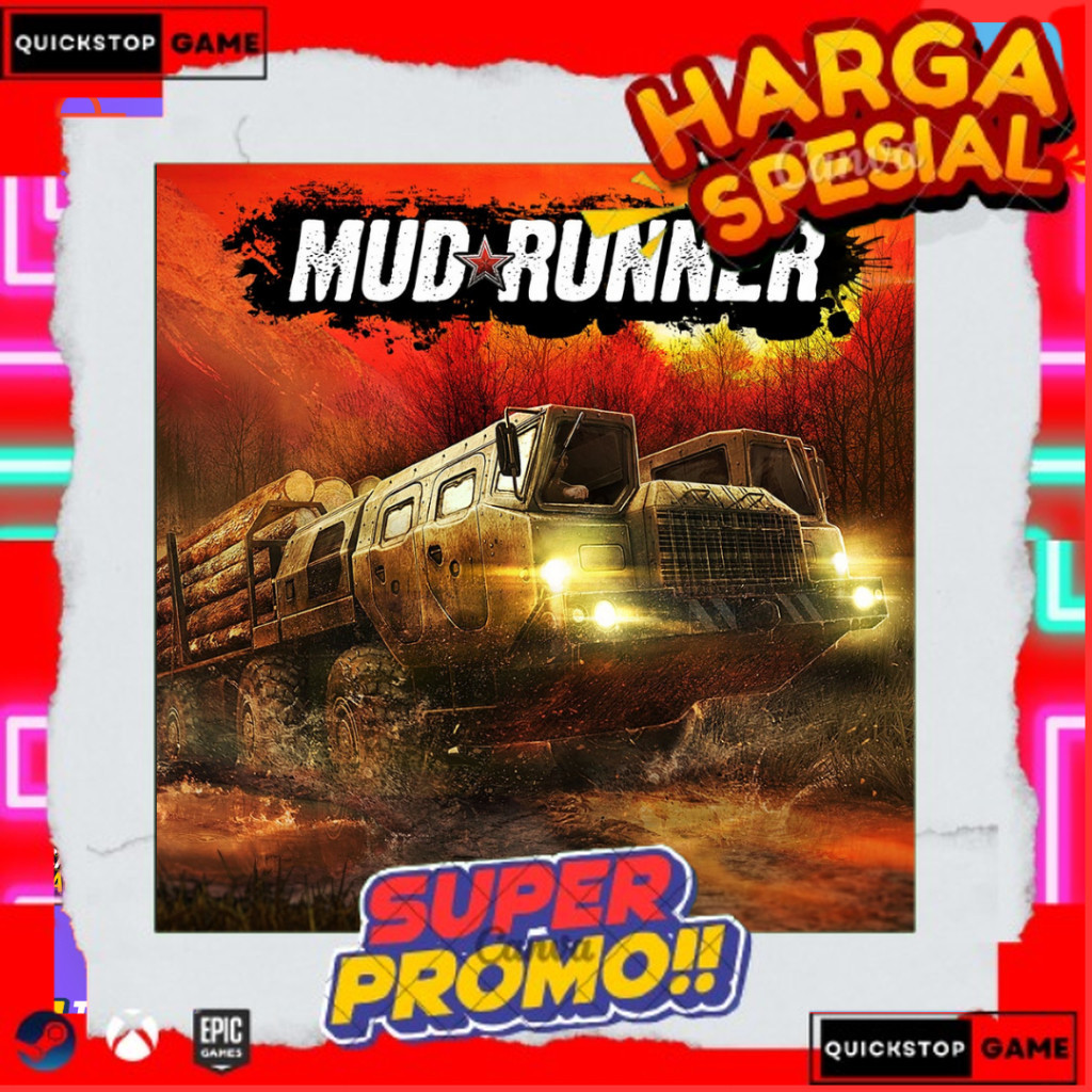 Jual Mud Runner / MUDRUNNER ORIGINAL PC GAME + INCLUDE DLC | Shopee ...