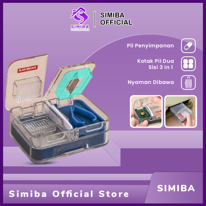 Jual Tempat Obat Alat Pemecah Obat Imakara Japan Produk Pemotong Obat ...